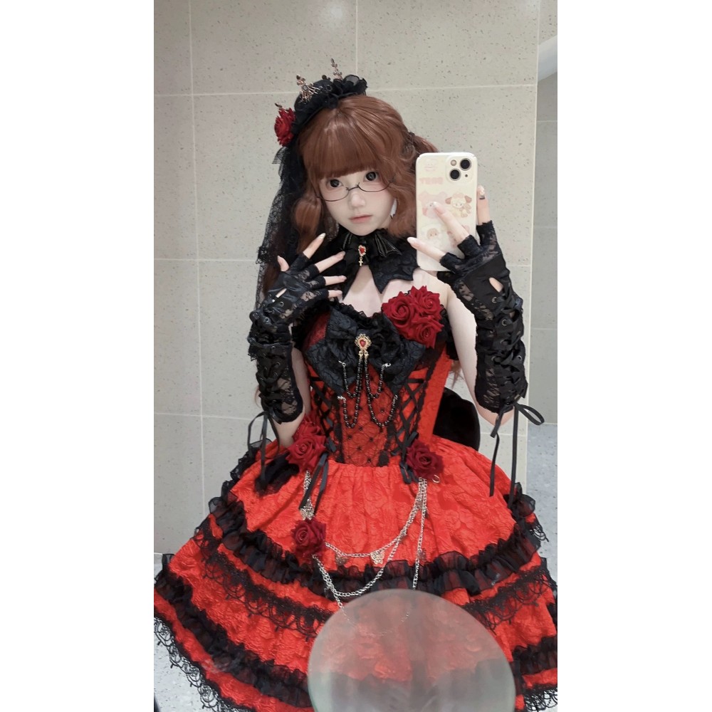 The Rose Covenant Gothic Dress by Rose Letter (RL01)